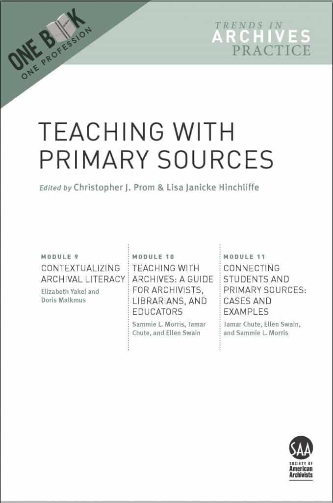Book Review: Teaching with Primary Sources – AASLH